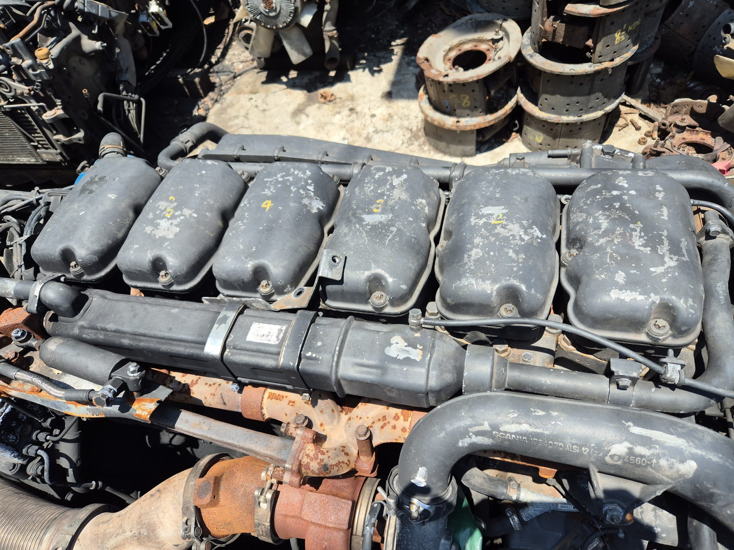 Just Arrived : Scania DC12 13 Engine & Transmission